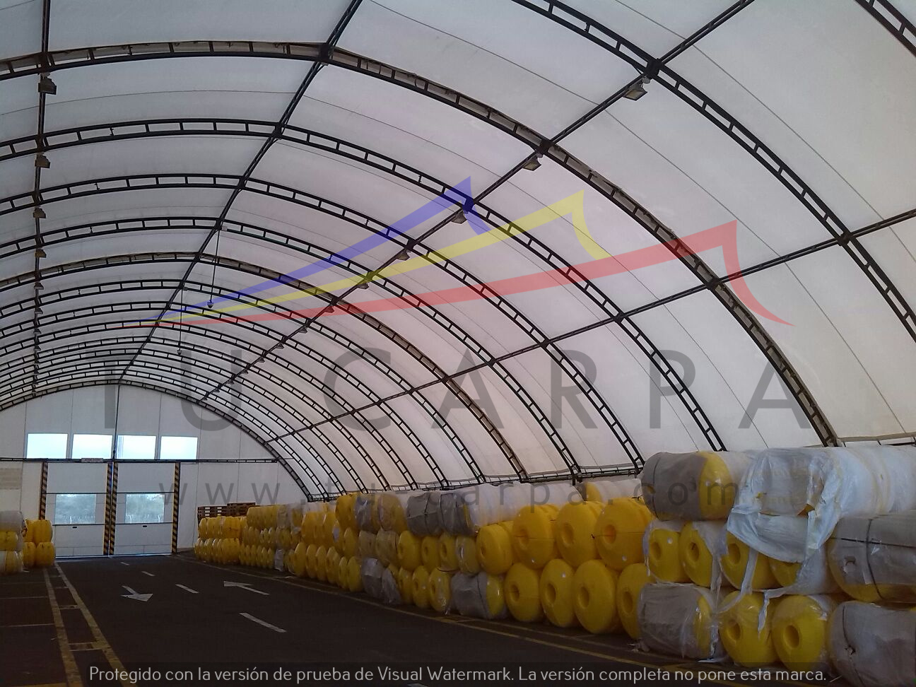 FABRICACION DE CARPAS GRANDES Proyectos Industriales Venta de Carpas ...